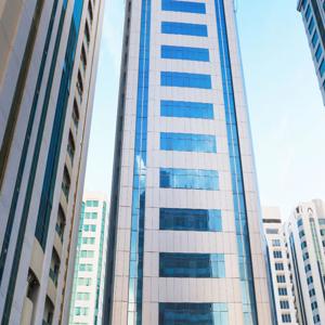 ⚡ Location map of Ghalya Tower at Abu Dhabi Gate, PSI